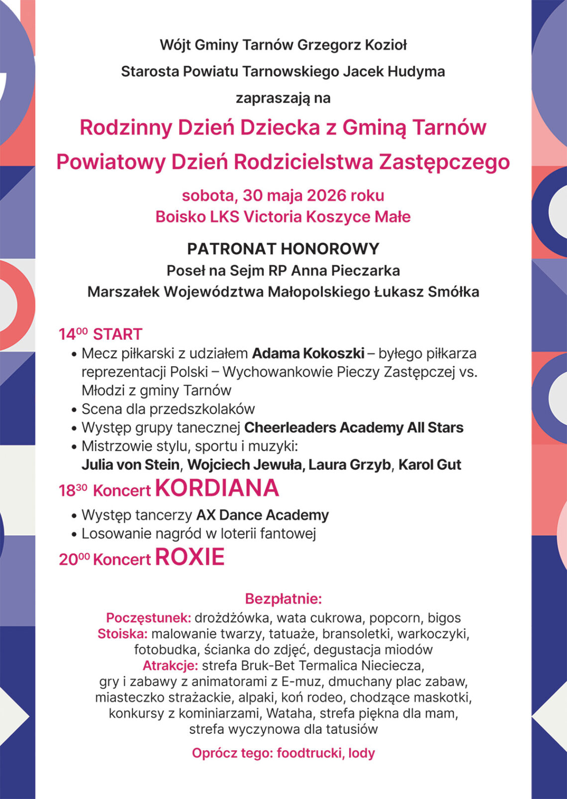 Kordian i Roxie wystąpią pod Tarnowem. Gmina Tarnów zaprasza na imprezę ...